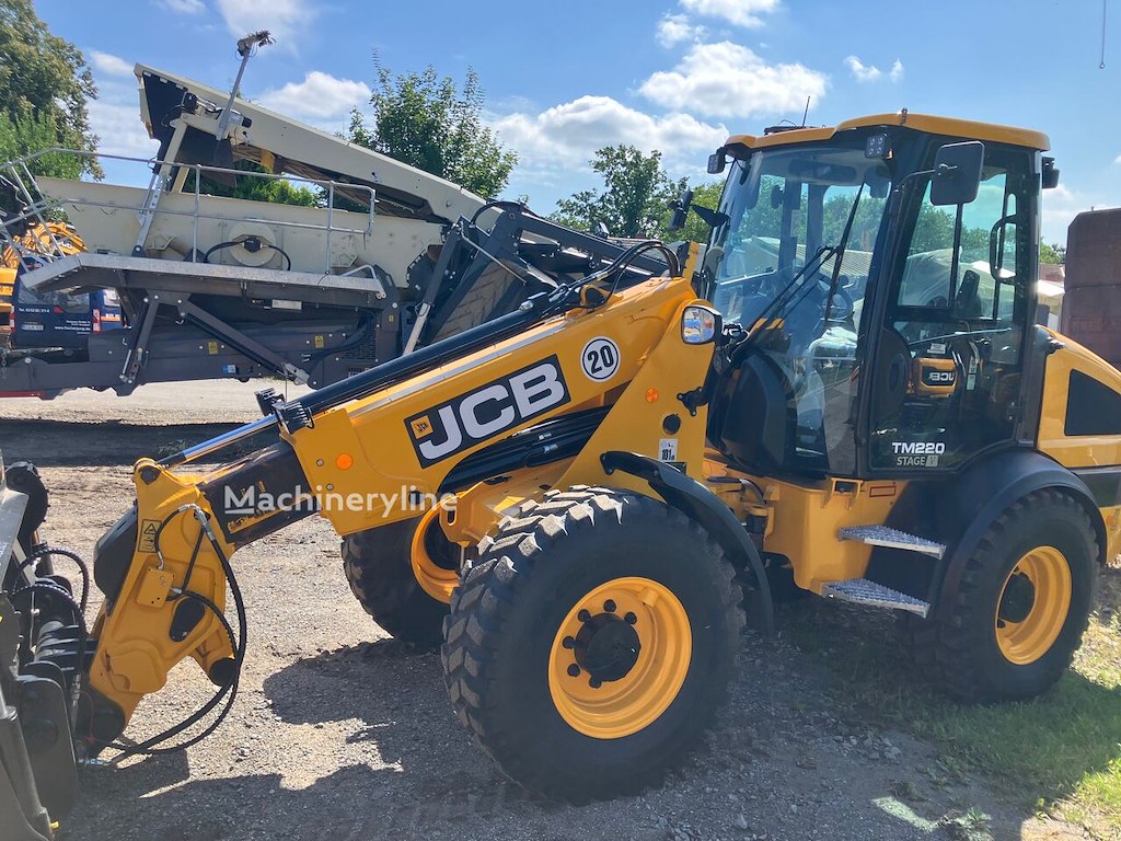 JCB Teleskopradlader TM220 prednji utovarivač