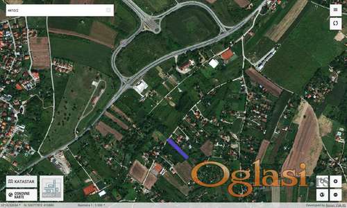 Alibegovac, 1600m2 u sred nove urbane zone