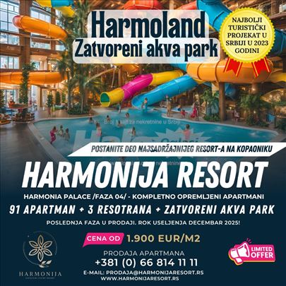 Harmonija Resort - Harmonia Palace - Junior Suite