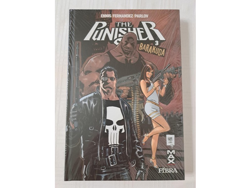 The Punisher broj 3 Barakuda - Fibra - GLANCER - celofa