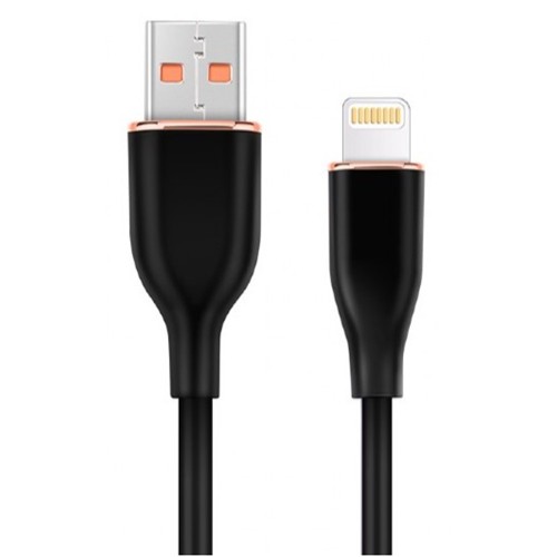 Gembird USB na 8-pina silikonski kabl za sinhronizaciju i punjenje 1.5m | CC-USB2S-AM8PM-1.5M-BK