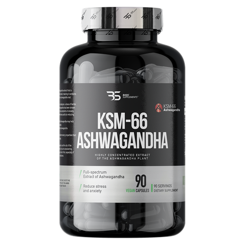 Basic Supplements Ashwagandha Ksm-66® 90 Kapsula