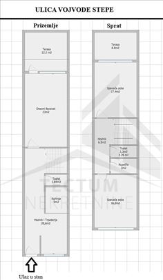 Vojvode Stepe - Duplex - 113m2