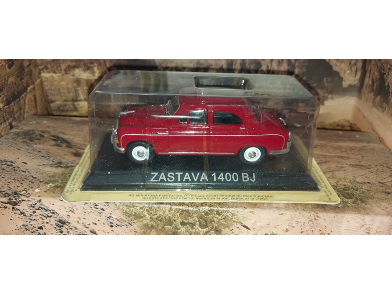 DeAgostini Zastava 1400 BJ (Fiat 1400) 1/43