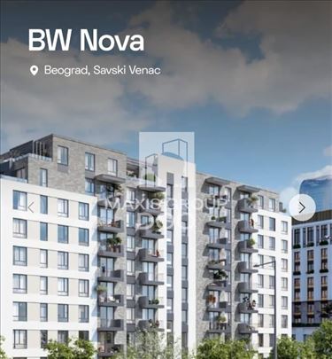 BW Nova trosoban stan 71,59m2 V sprat, u izgradnji