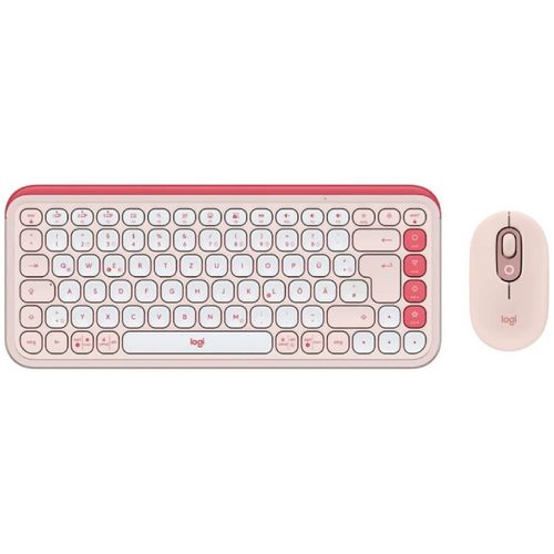 Logitech POP Icon Combo US tastatura rose