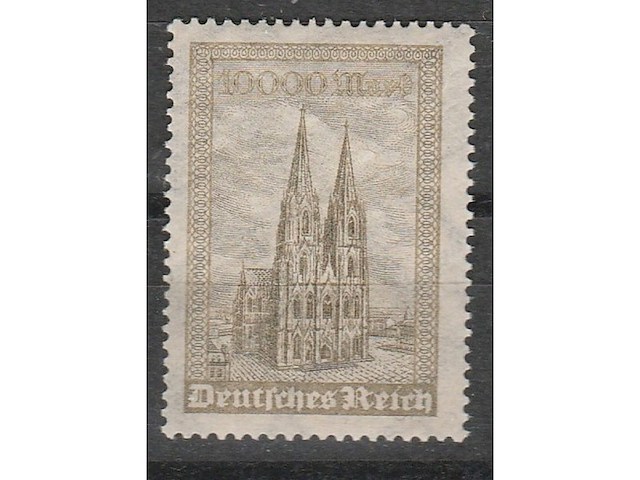 Deutsches Reich - Cologne Cathedral - 1923 - MNH