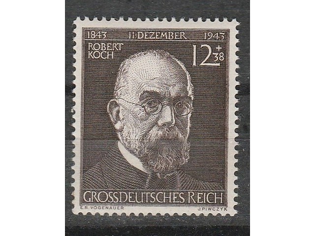 Deutsches Reich - Dr. Robert Koch - 1944 - MNH