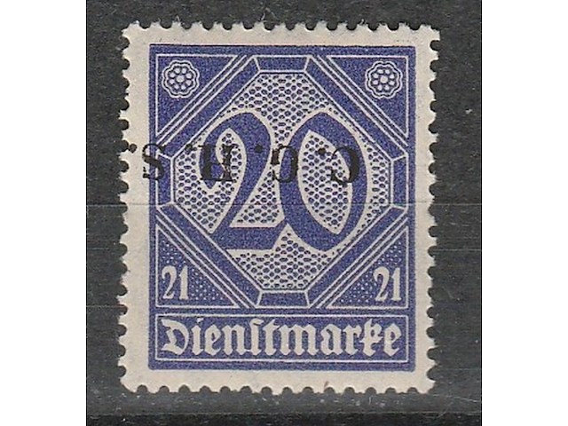 Upper Silesia - Oberschlesien - 1920 - MH