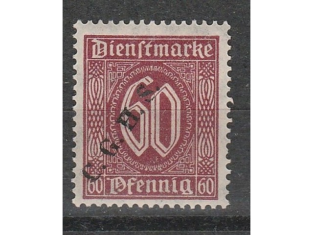 Upper Silesia - Oberschlesien - 1921 - MH