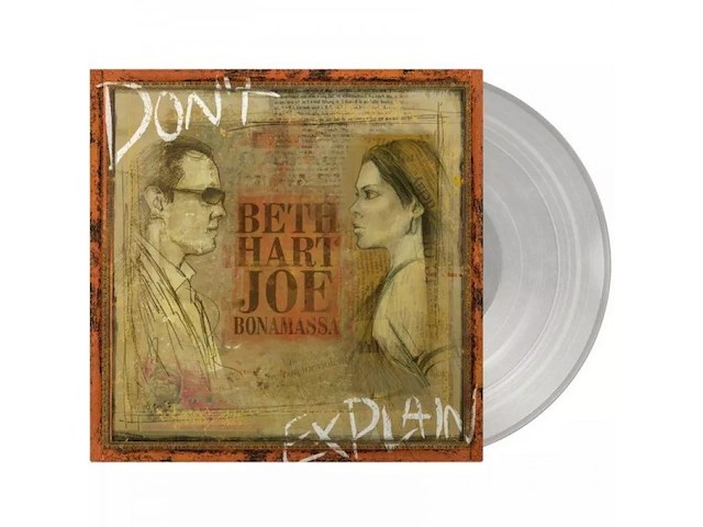 Beth Hart and Joe Bonamassa Don`t Explain Clear Vinyl