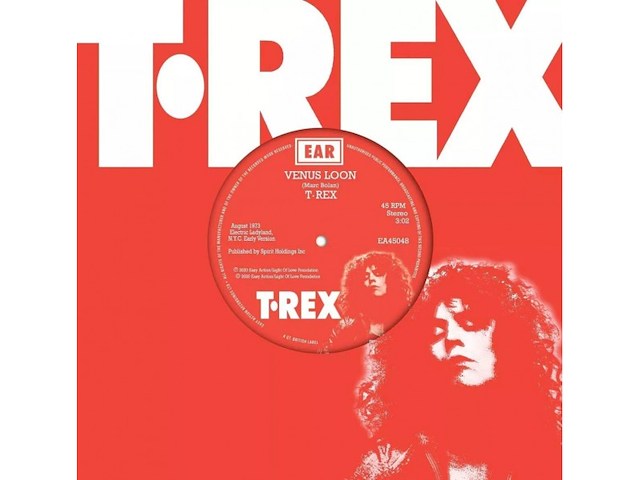 T.Rex Venus Loon Till Dawn Coloured Vinyl 7` Single