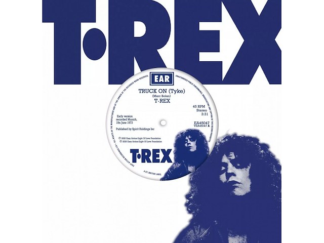 T.Rex - Truck On  Vinyl 7` Single Coloured Vinyl