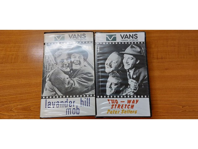 2 filmska klasika na VHS kasetama