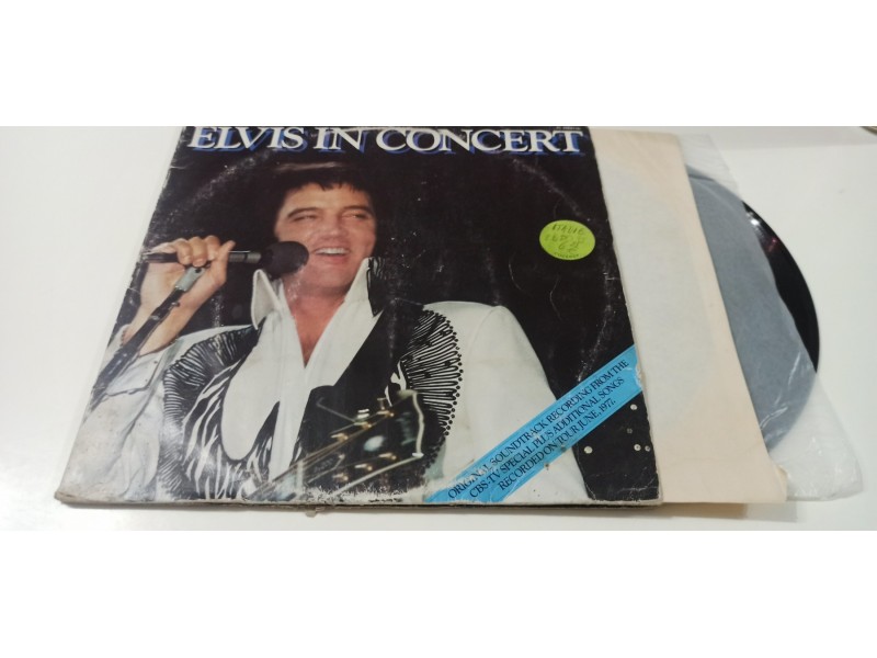 ELVIS IN CONCERT 2 X LP