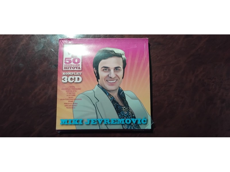 Miki Jevremovic 3xCD Nekoriscen