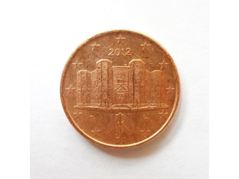 Italija 1 euro cent 2012