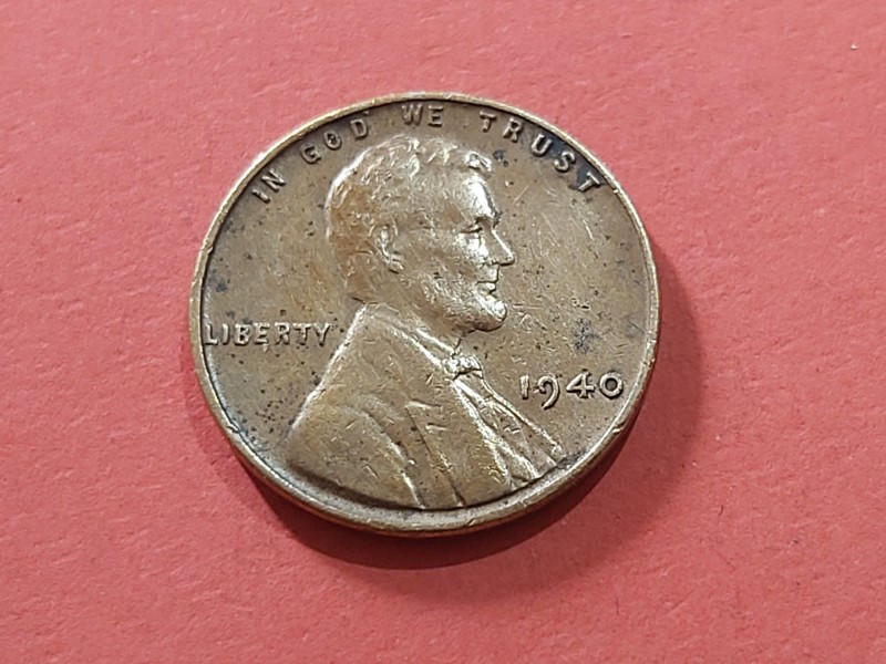 USA - 1 cent 1940 god