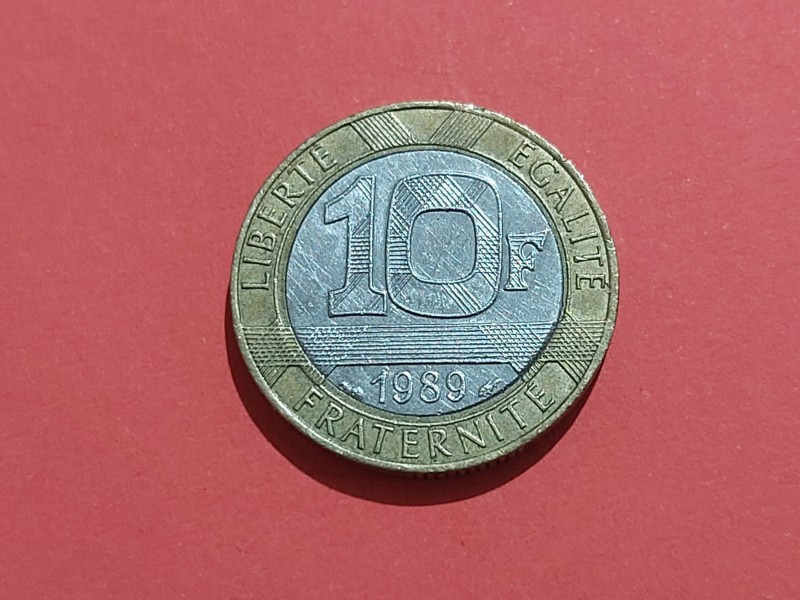 Francuska - 10 francs 1989 god