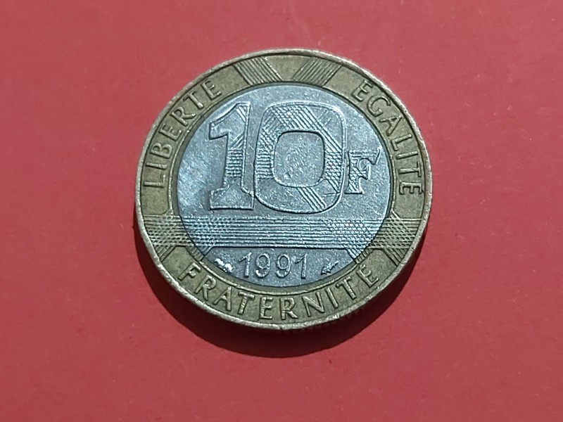 Francuska - 10 francs 1991 god