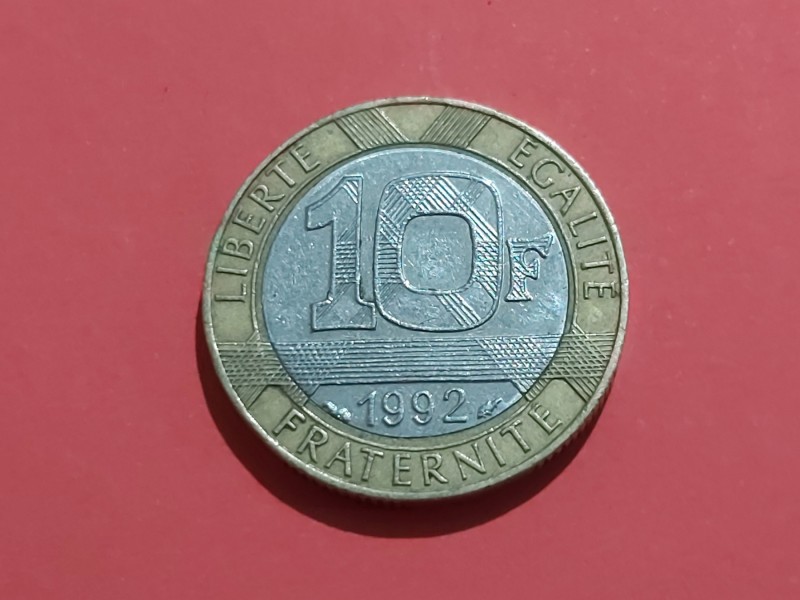 Francuska - 10 francs 1992 god