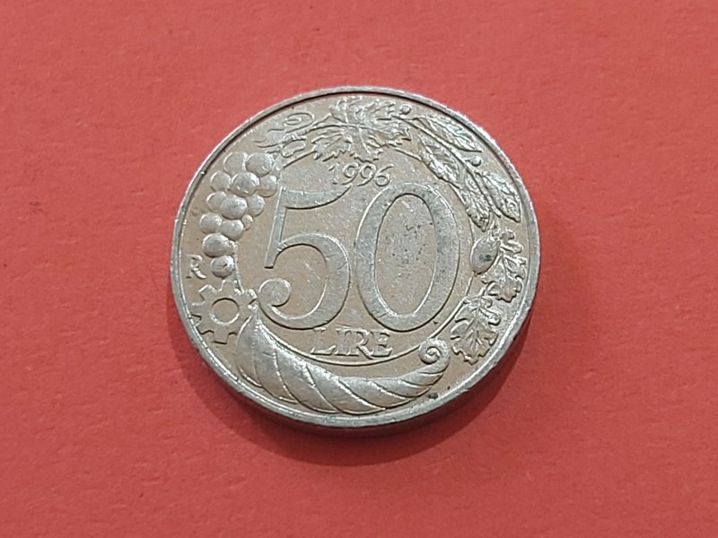 Italija - 50 lira 1996 god