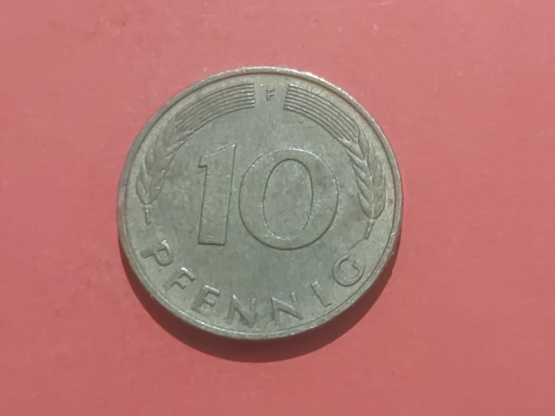 Nemačka - 10 pfennig 1978 god F