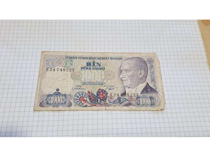 TURSKA 1000 LIRA