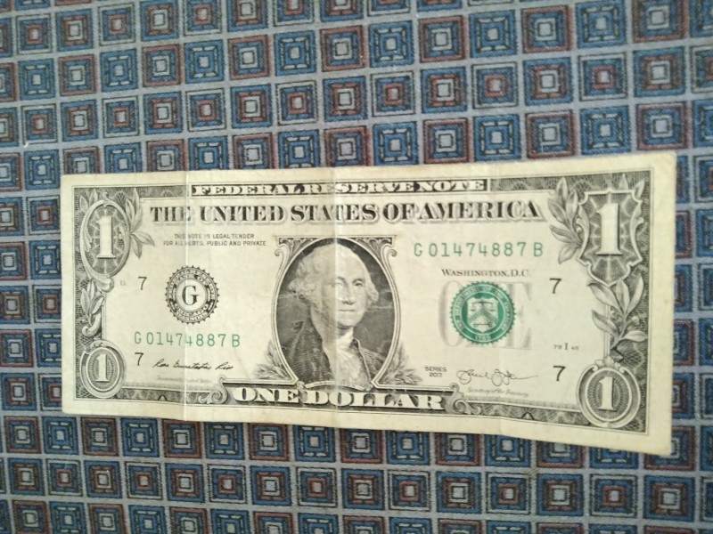 USA 1$ 2013 God