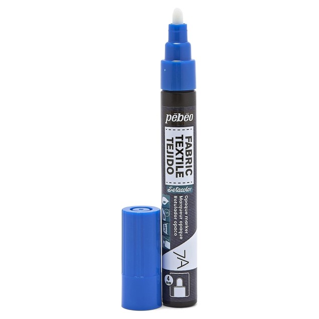 7A OPAQUE MARKER 4MM BLUE