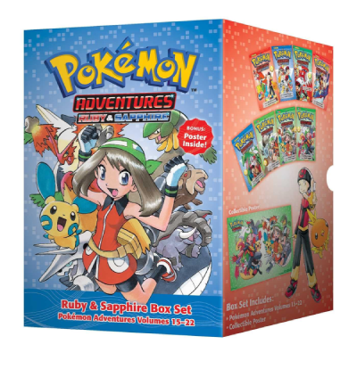 Pokémon Adventures Ruby & Sapphire Box Set: Includes Vol. 15-22