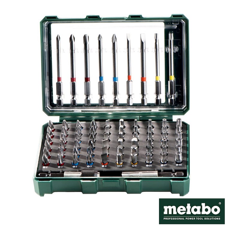 METABO® Set bitova kratkih i dugih (71 kom)