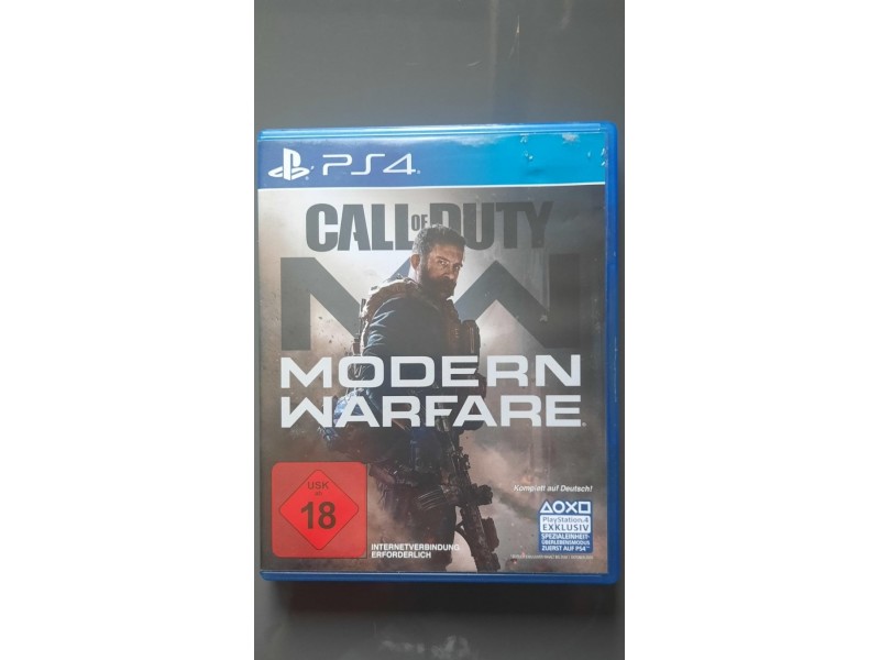 Call of duty modern warfare PS4 (2019)