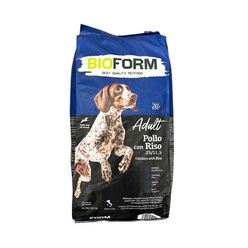 BIO FORM Superpremium Hrana za pse 20 kg Dog Adult 25/11,5