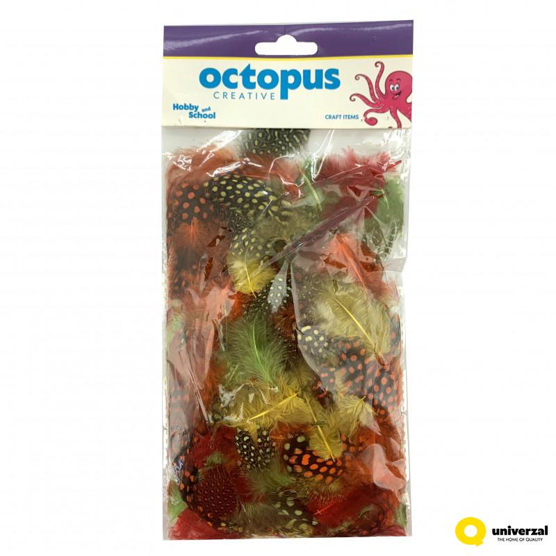 DEKORATIVNO PERJE MIX 5-8cm 3g UNL-2445 OCTOPUS