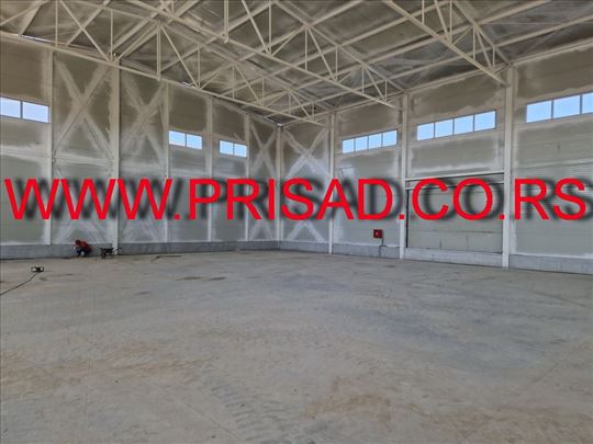 Dobanovci hala 1350m2 visine8,5m