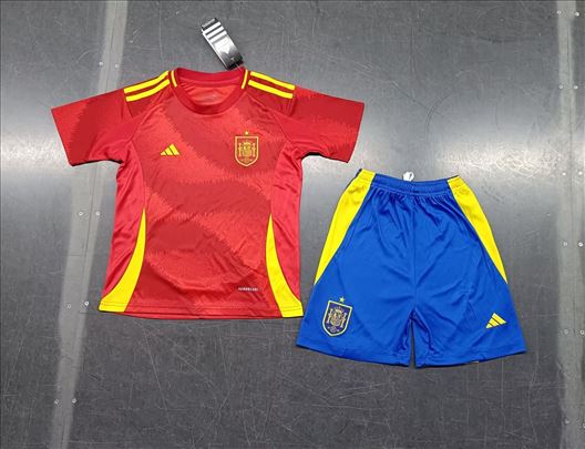 EURO 2024 Spanija domaći dres dečiji komplet