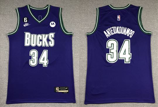 Giannis Antetokounmpo - Milwaukee Bucks NBA dres 3