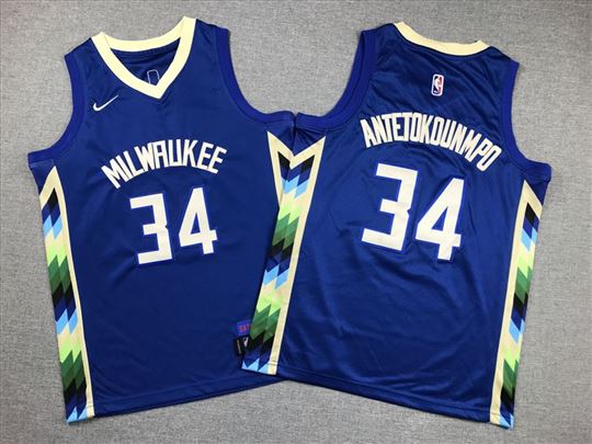 Giannis Antetokounmpo Milwaukee Bucks dečiji dres