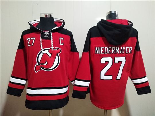 New Jersey Devils NHL duks/dres sa kapuljačom