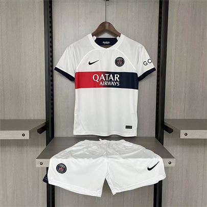 PSG 2023/2024 gostujući dres dečiji komplet