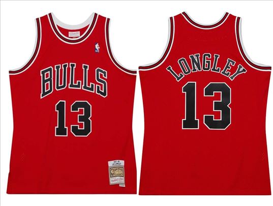 Luc Longley - Chicago Bulls NBA dres 2