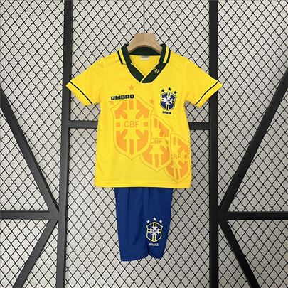 Brazil 1994 domaći dres dečiji komplet