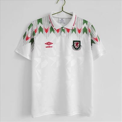 Vels (Wales) 1990/1992 gostujući dres