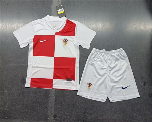 EURO 2024 Hrvatska domaći dres dečiji komplet