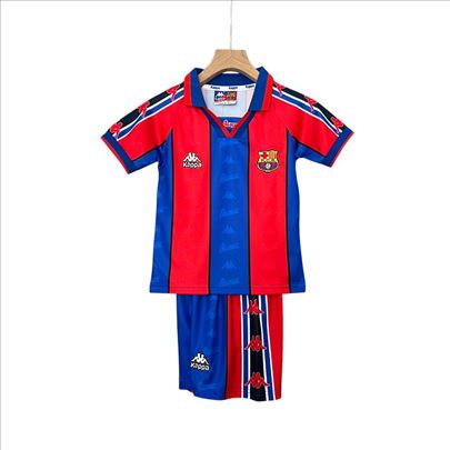 Barcelona 1995/1997 domaci dres deciji komplet