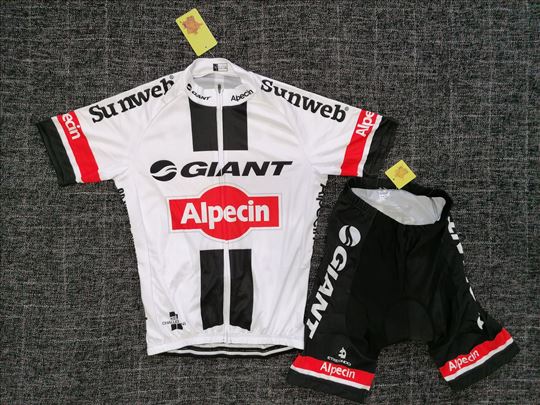 GIANT 10 komplet biciklistički dres šorc šorts 19D