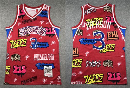 Allen Iverson - Philadelphia 76ers NBA dres