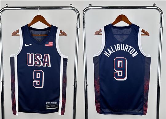 Tyrese Haliburton USA 2024 Olympic Games dres