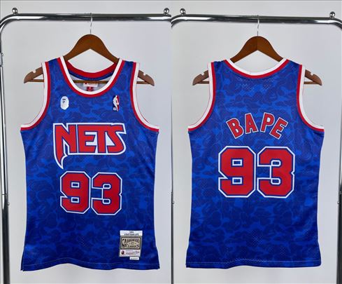 New Jersey Nets x BAPE NBA dres